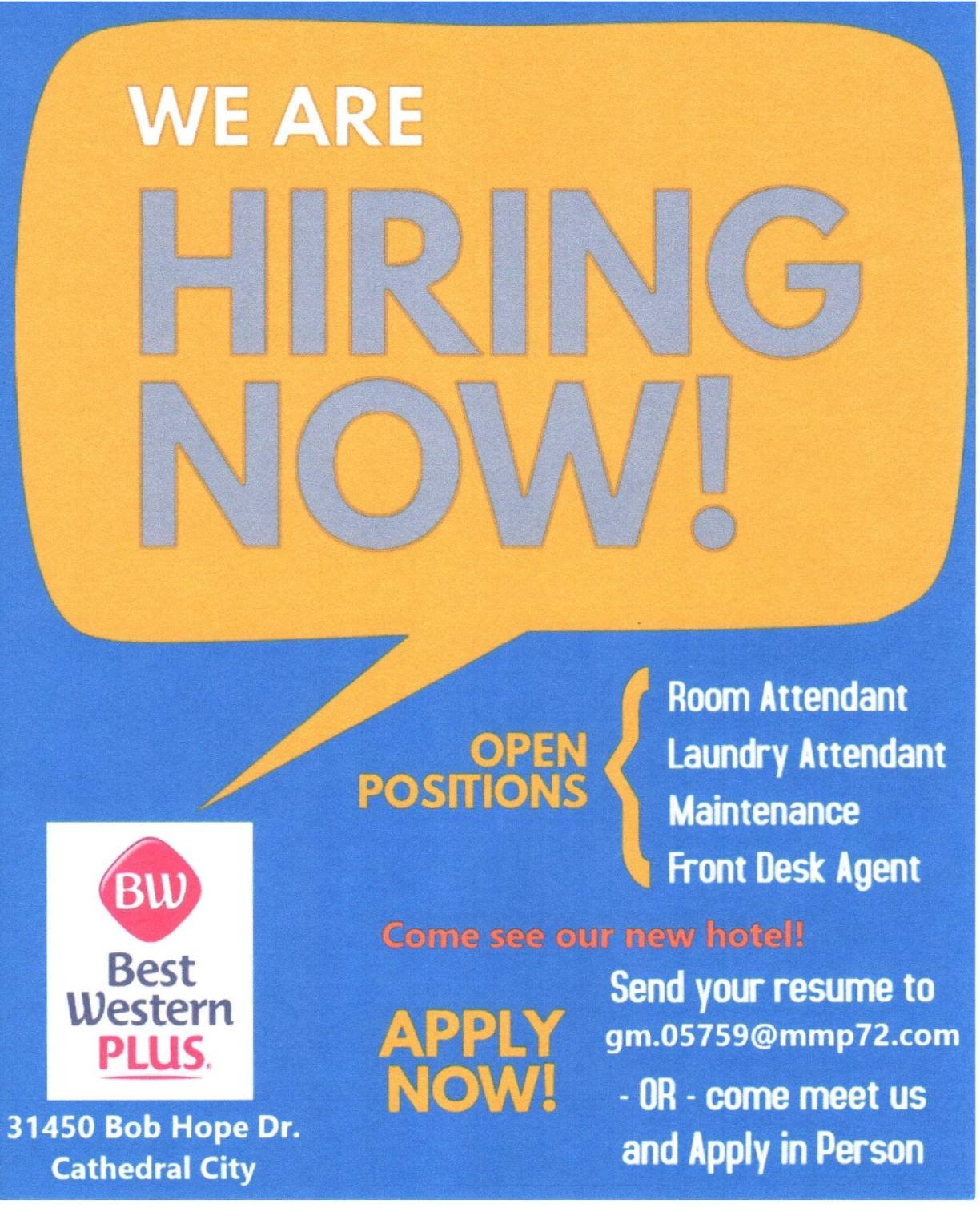 Best Western Plus - Coachella Valley Adult School